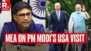 MEA Press Briefing On PM Modi’s US Visit I UNGA I QUAD Summit | Indian ...