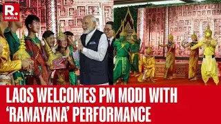PM Modi Arrives In Laos For ASEAN-India Summit, Gets Special Welcome With ‘Ramayana’ | Republic ...