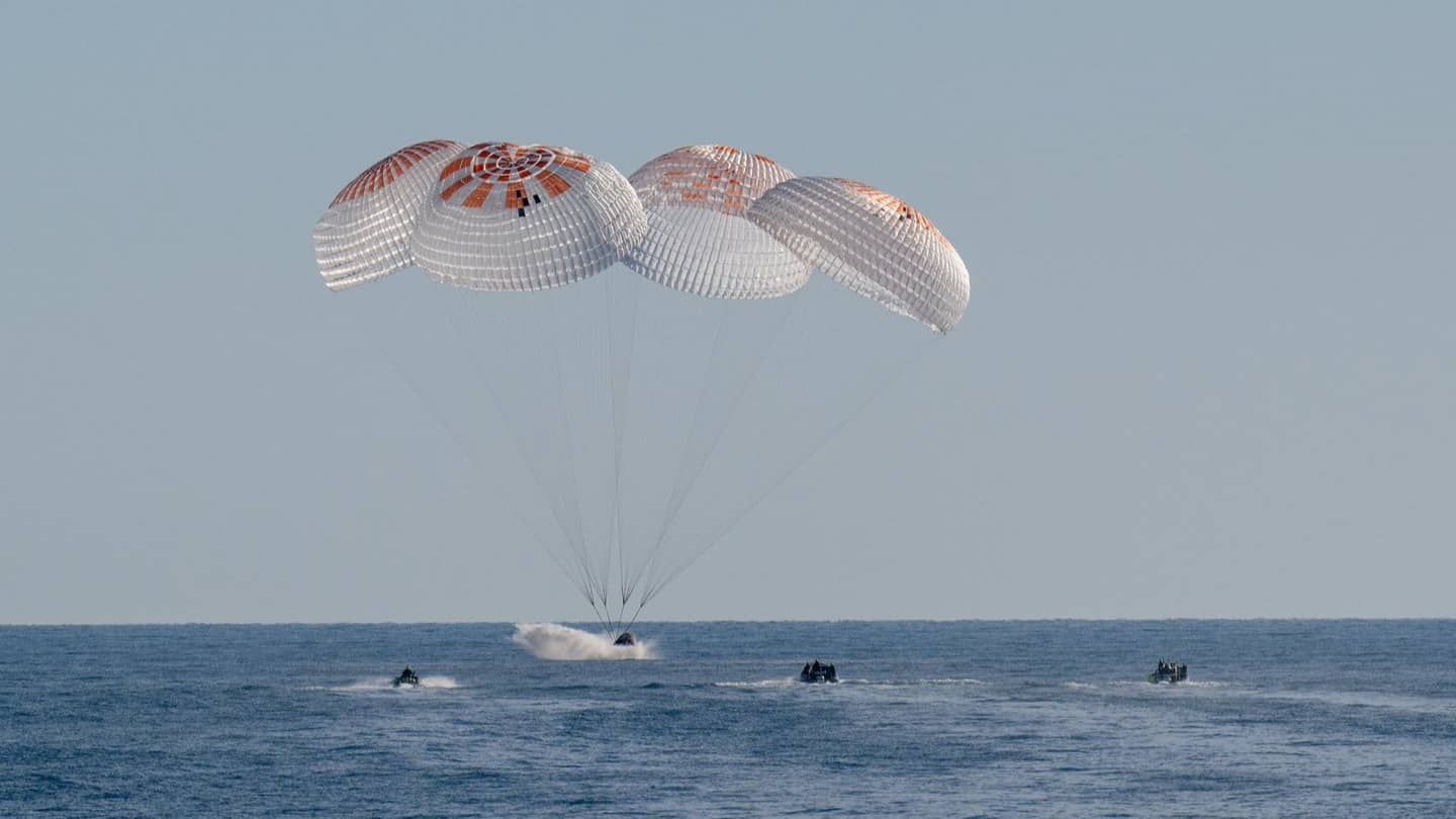 Moments From When NASA's Crew-9 Astronauts Make Historic Splashdown In ...