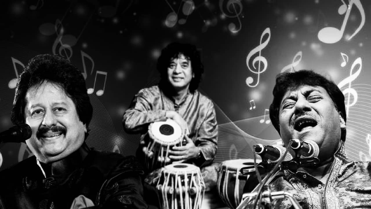 Music Falls Silent: Zakir Hussain, Sharda Sinha, Pankaj Udhas, Ustad ...