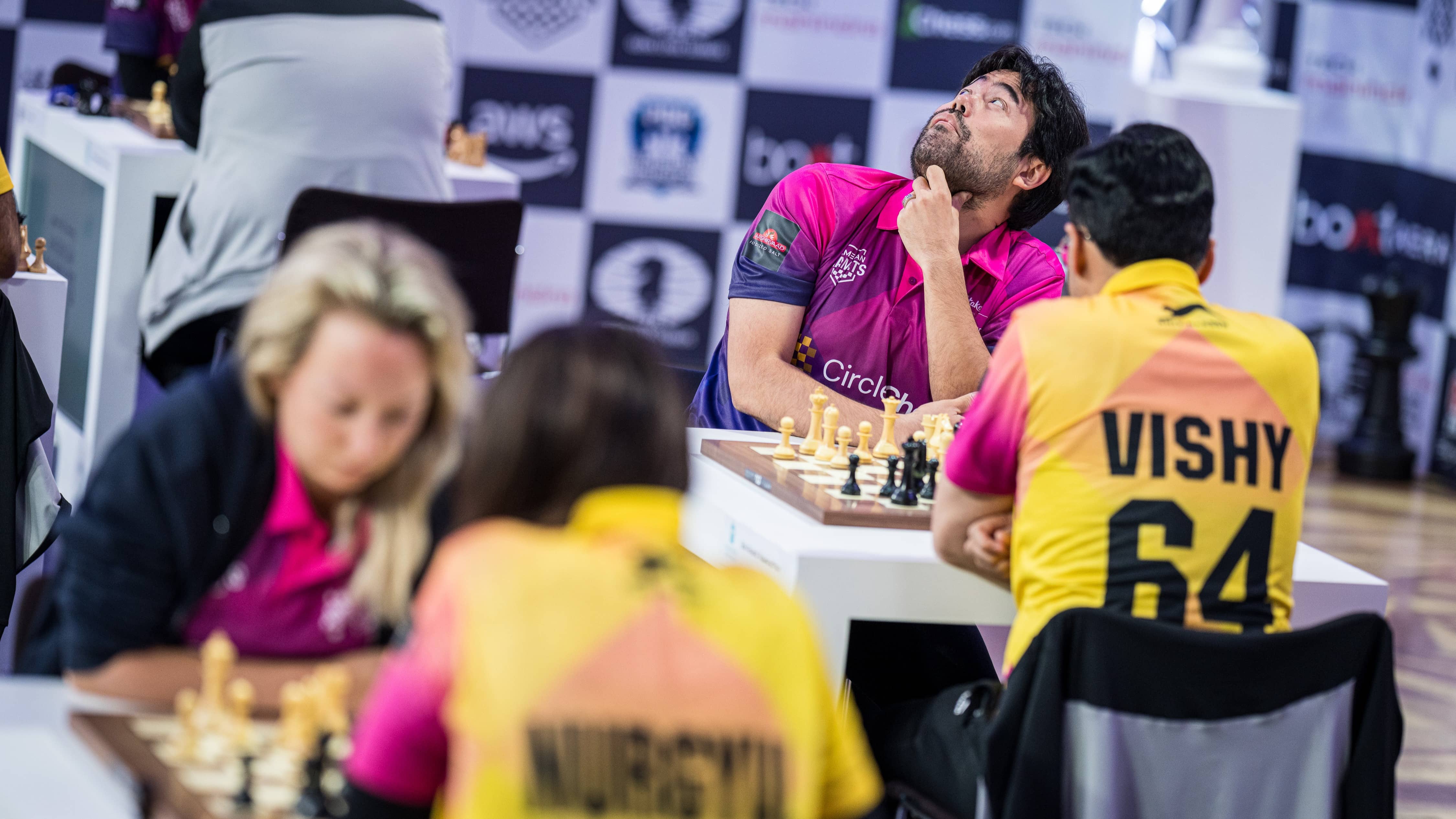 Global Chess League 2024: Nakamura defeats Anand on time as Ganges ...