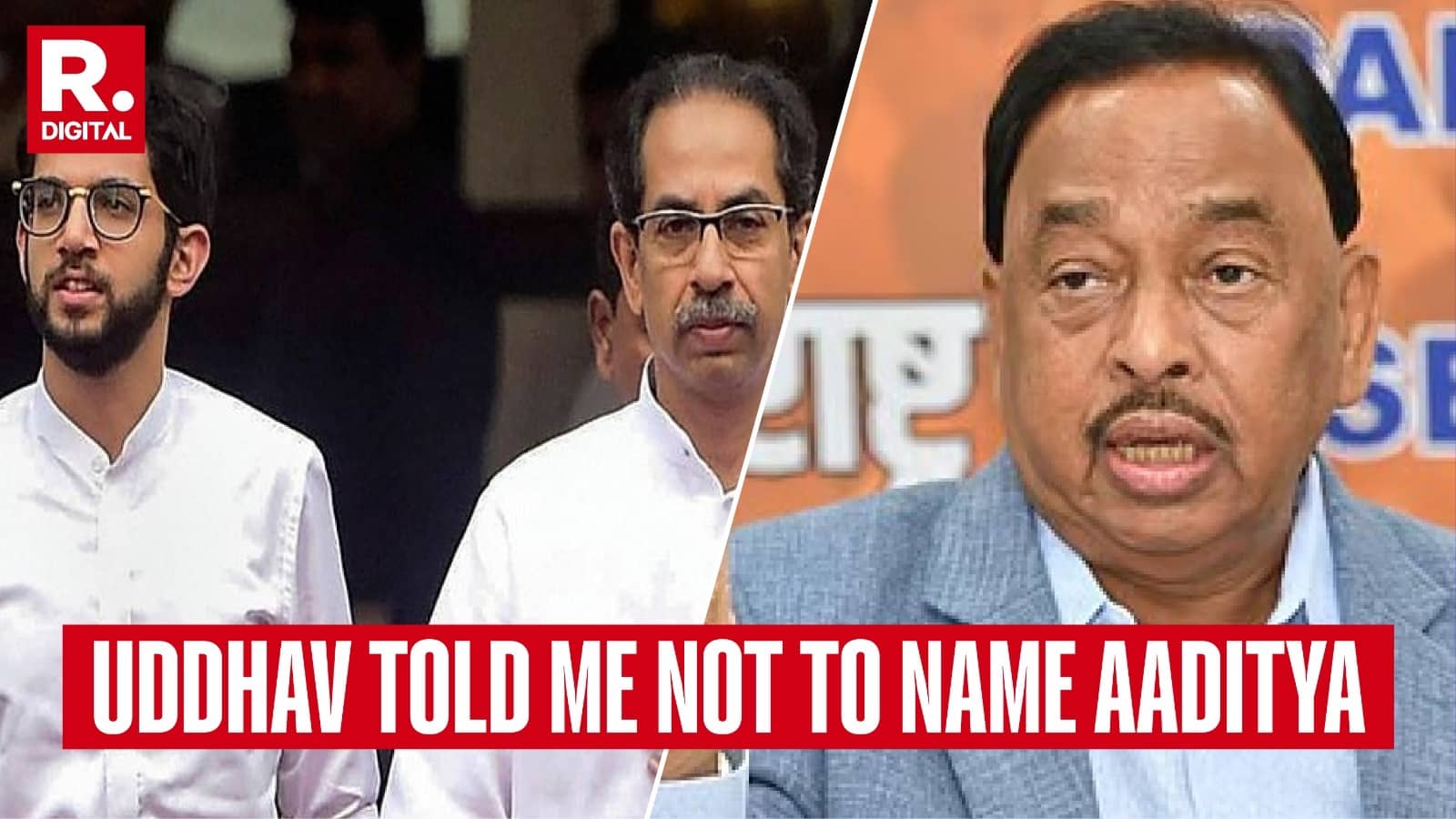 Uddhav Called Me, Asked Not Take His Son Aaditya's Name In Disha Salian Case: Narayan Rane's Big ...