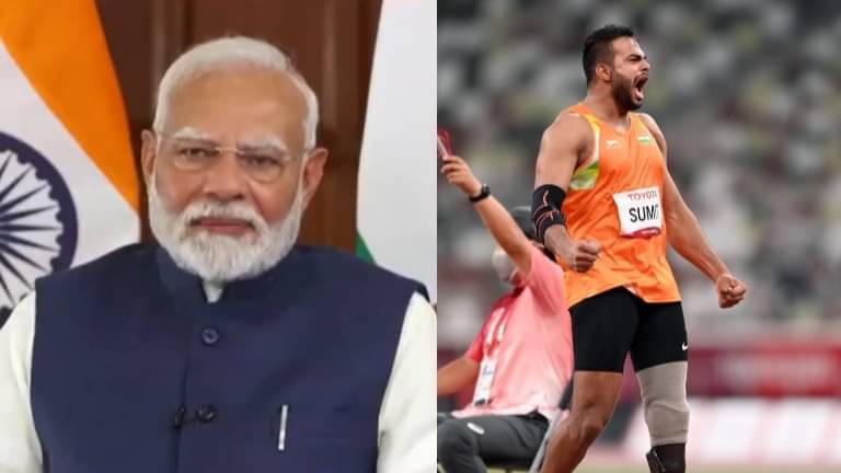 PM Modi Pens Heartfelt Note For Sumit Antil After Star Athlete Breaks ...
