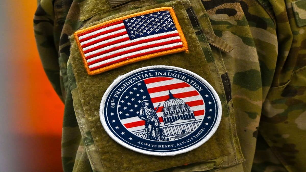 Guard Troops at Trump Inauguration to Sport New Patch to Differentiate ...