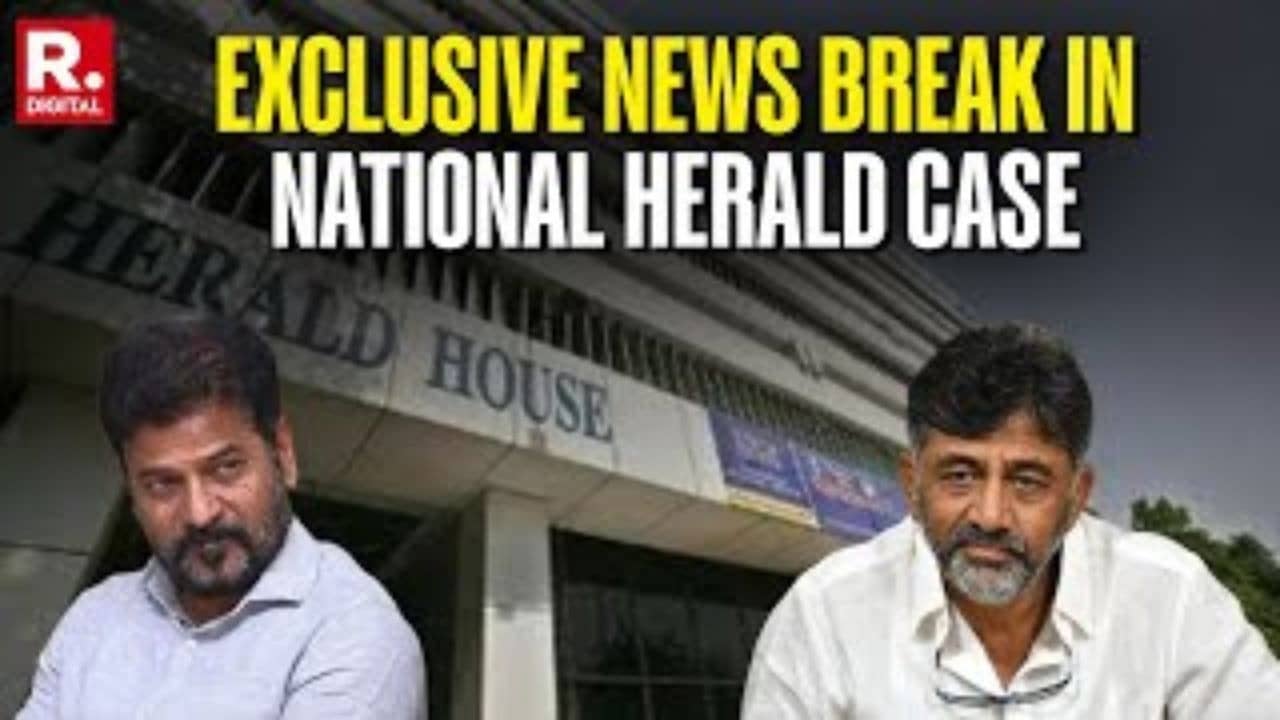National Herald Case: ED Cites Revanth Reddy-Link and DKS in Donations ...