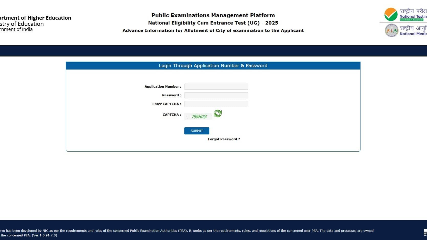 NEET UG 2025 Exam City Intimation Slip Released on neet.nta.nic.in, Direct Link to Check ...
