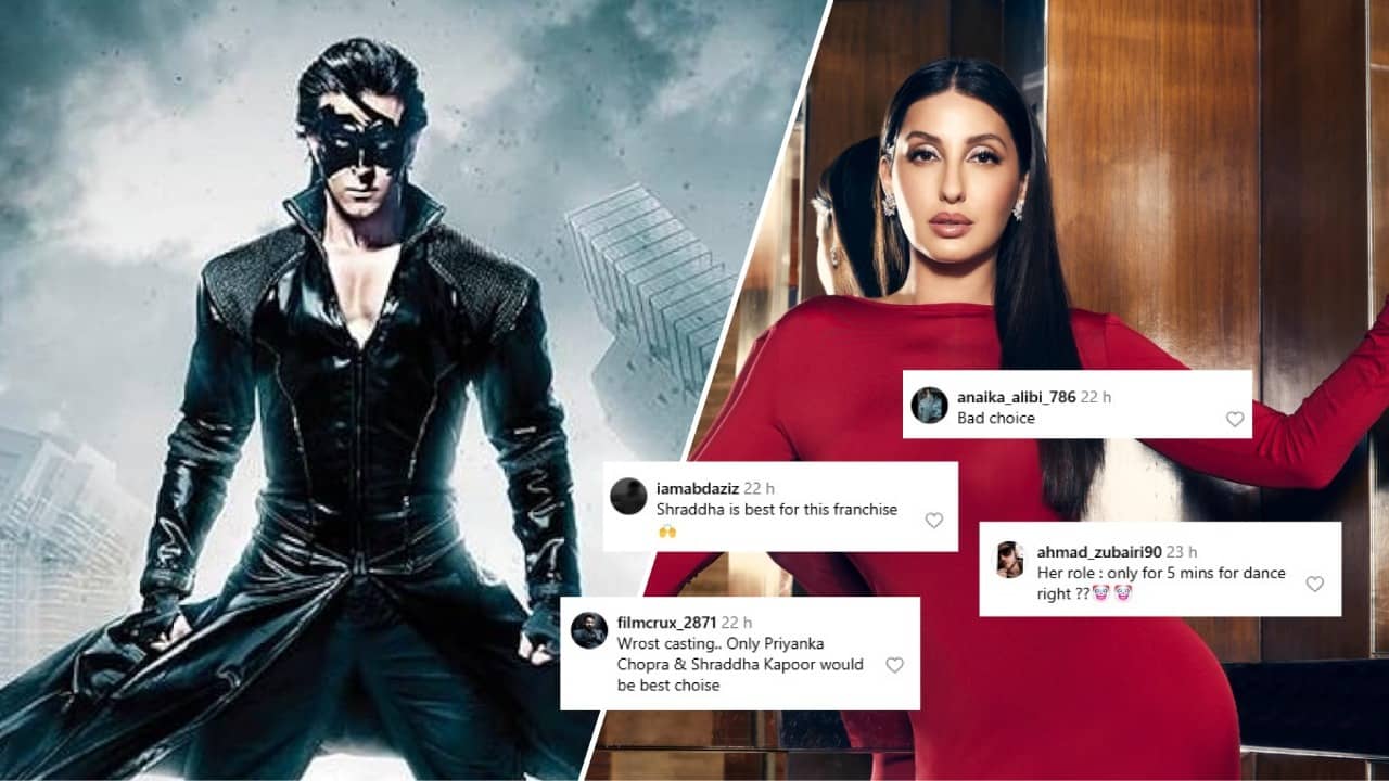 Krrish 4: Not Nora Fatehi, But Netizens Want These Actresses Opposite Hrithik Roshan In ...