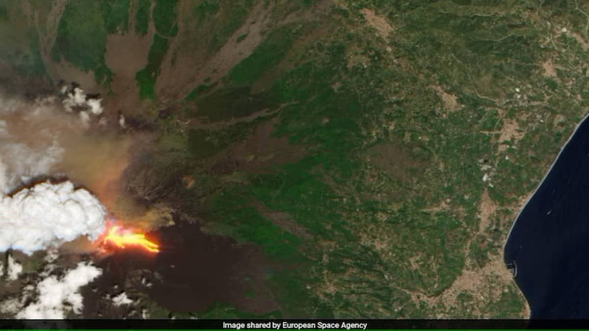 Mount Etna’s Massive Eruption Captured From Space. See Photos ...