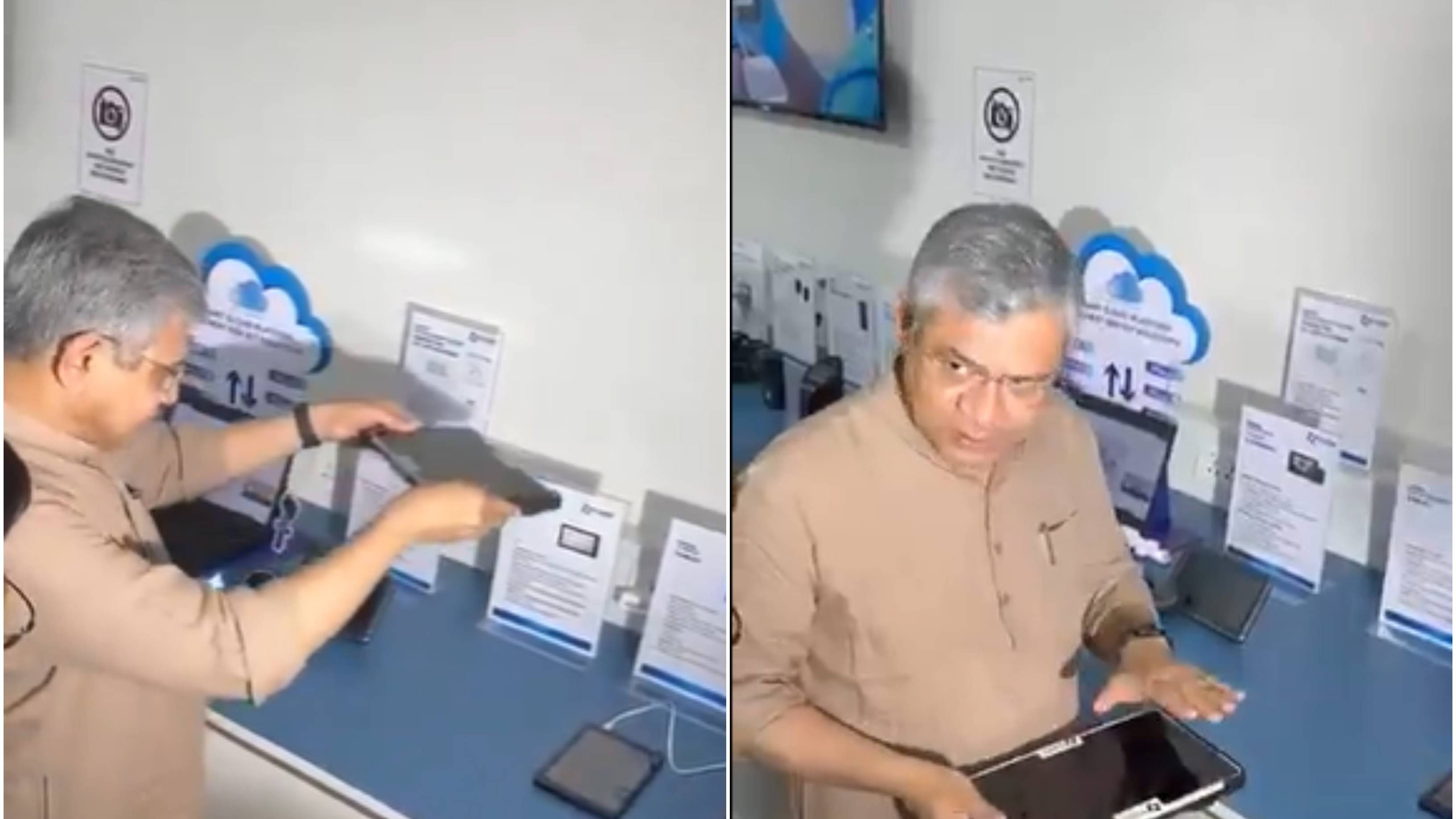 VIDEO | Toughest New Made-in-India Tablet Passes Smash Test, Ashwini ...