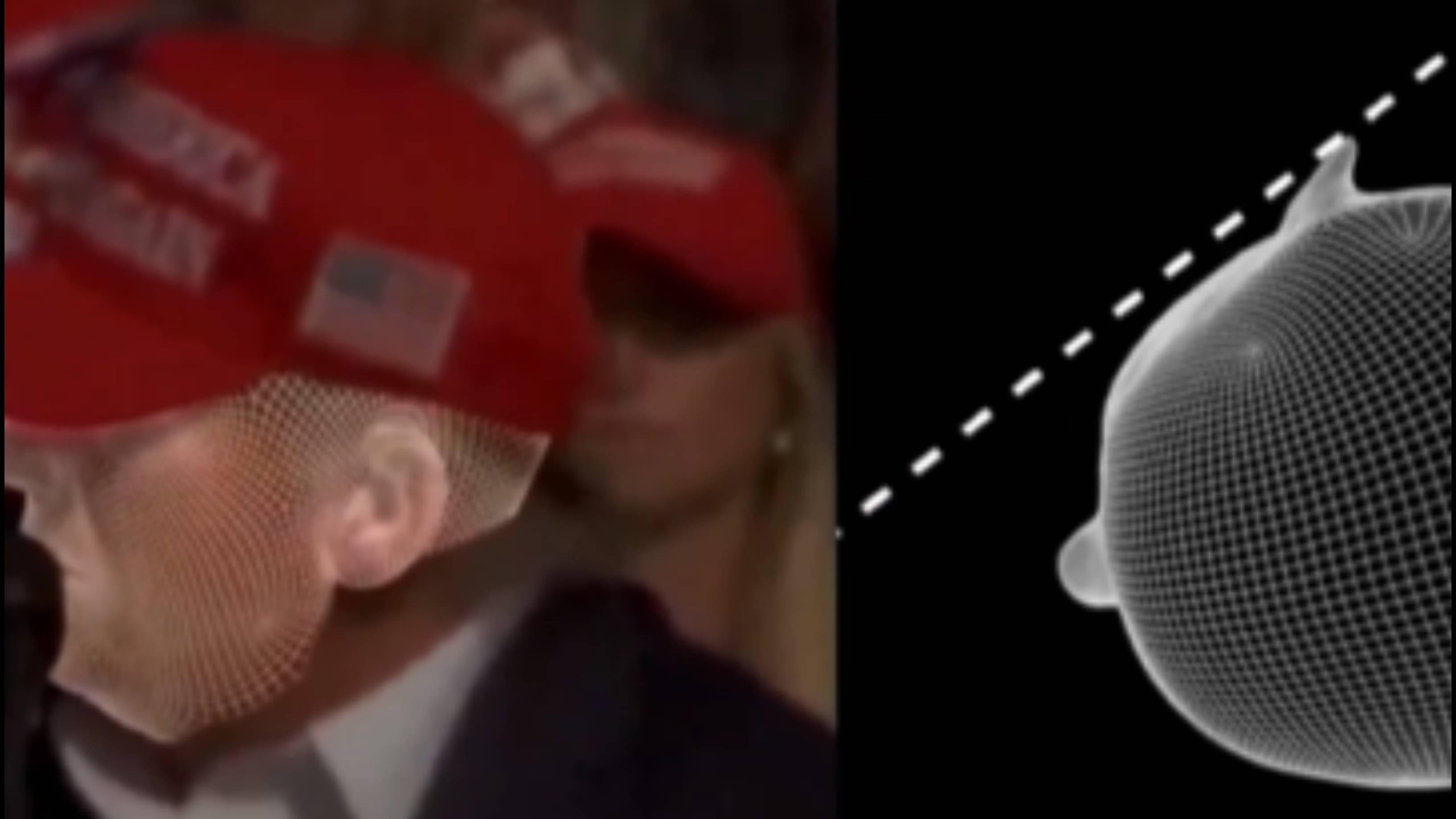 Viral Video: New Visualisation Shows How Trump Missed Bullet By a ...