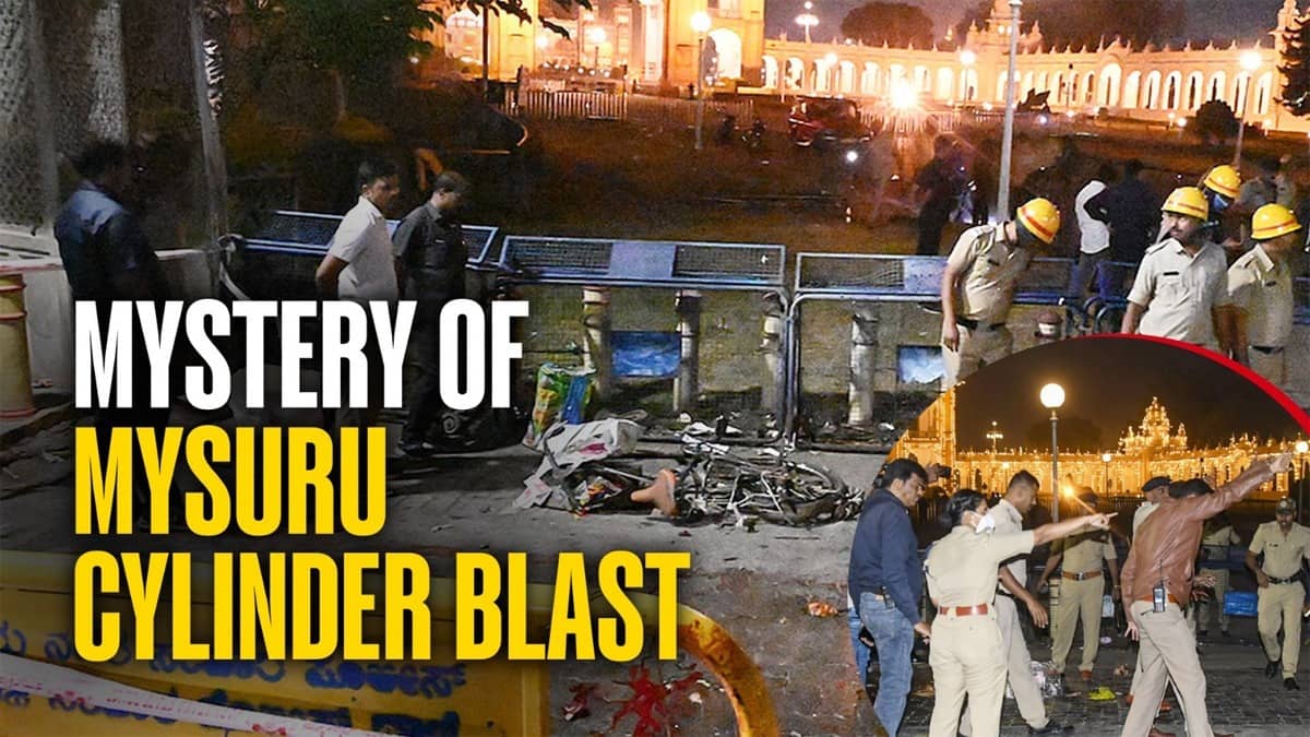 Blast Near Mysuru Palace on Christmas: NIA Probes Possible 10/11 Delhi ...