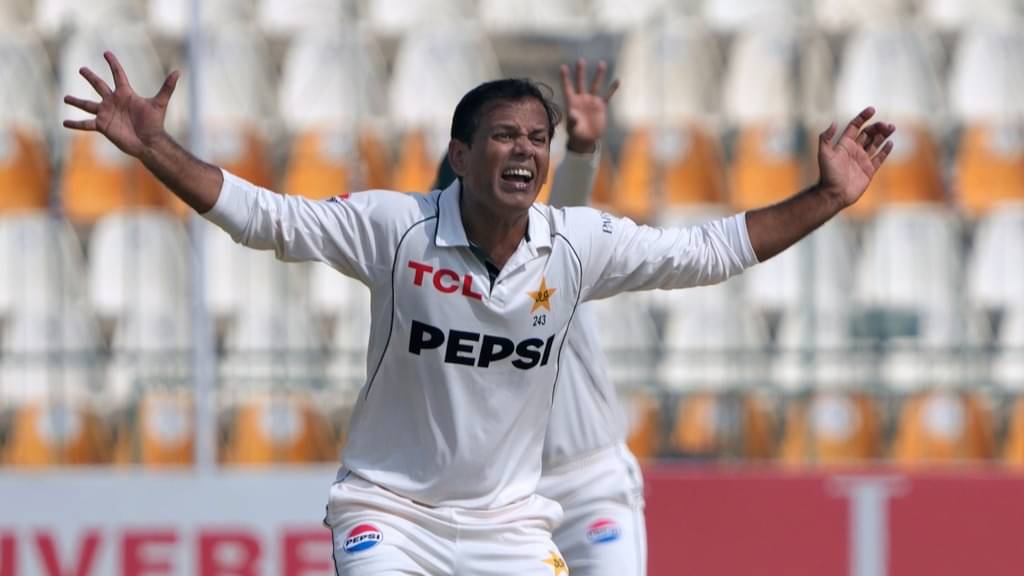PAK's Noman Ali, Initially Failing Fitness Test, Included in Playing XI ...