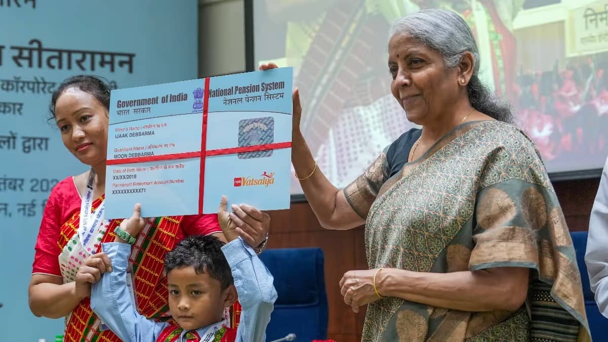 NPS Vatsalya: Nirmala Sitharaman Launches A New Pension Scheme for ...