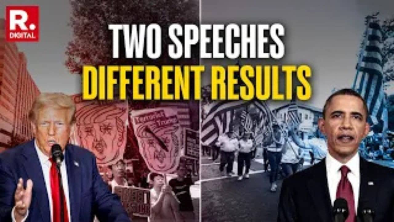 Obama vs Trump: Americans React To Obama’s Peace Move vs Trump’s Show ...