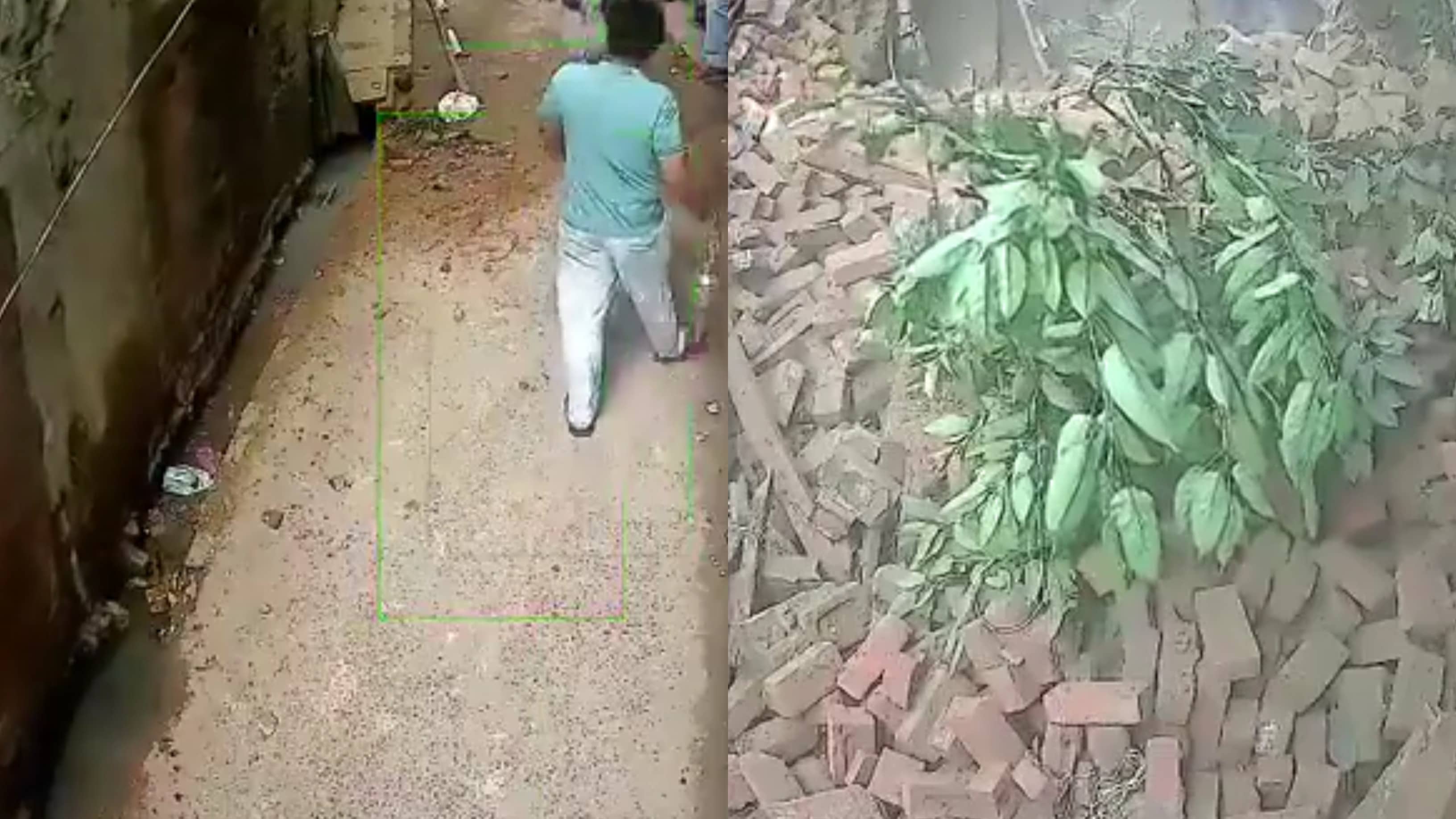 Shocking Video: Old House Collapsed While Demolition in Etah, Uttar ...