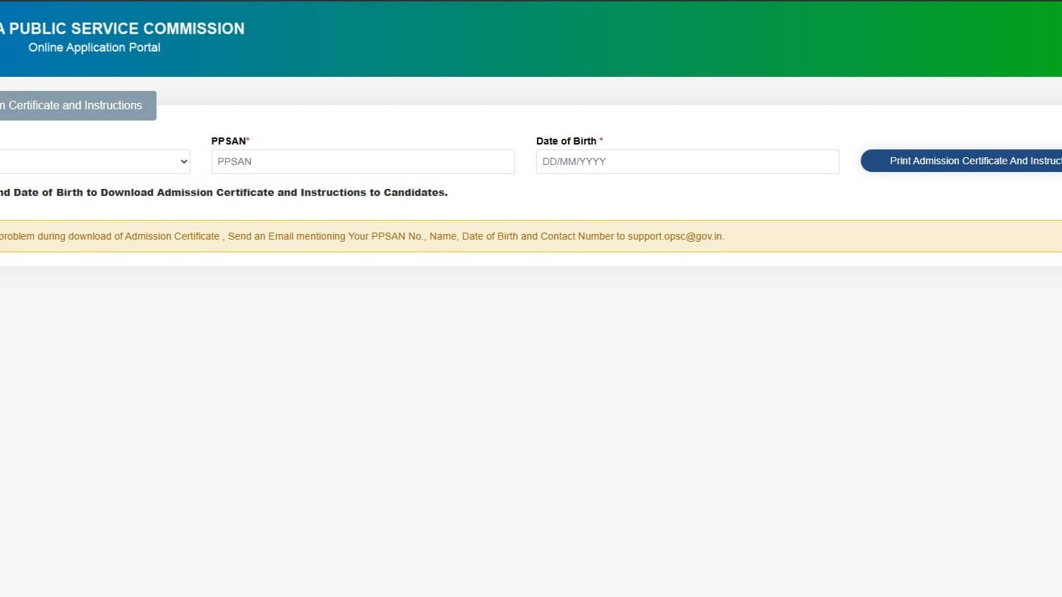OPSC OCS Main Admit Card 2023 Released at opsc.gov.in, Direct Link to ...
