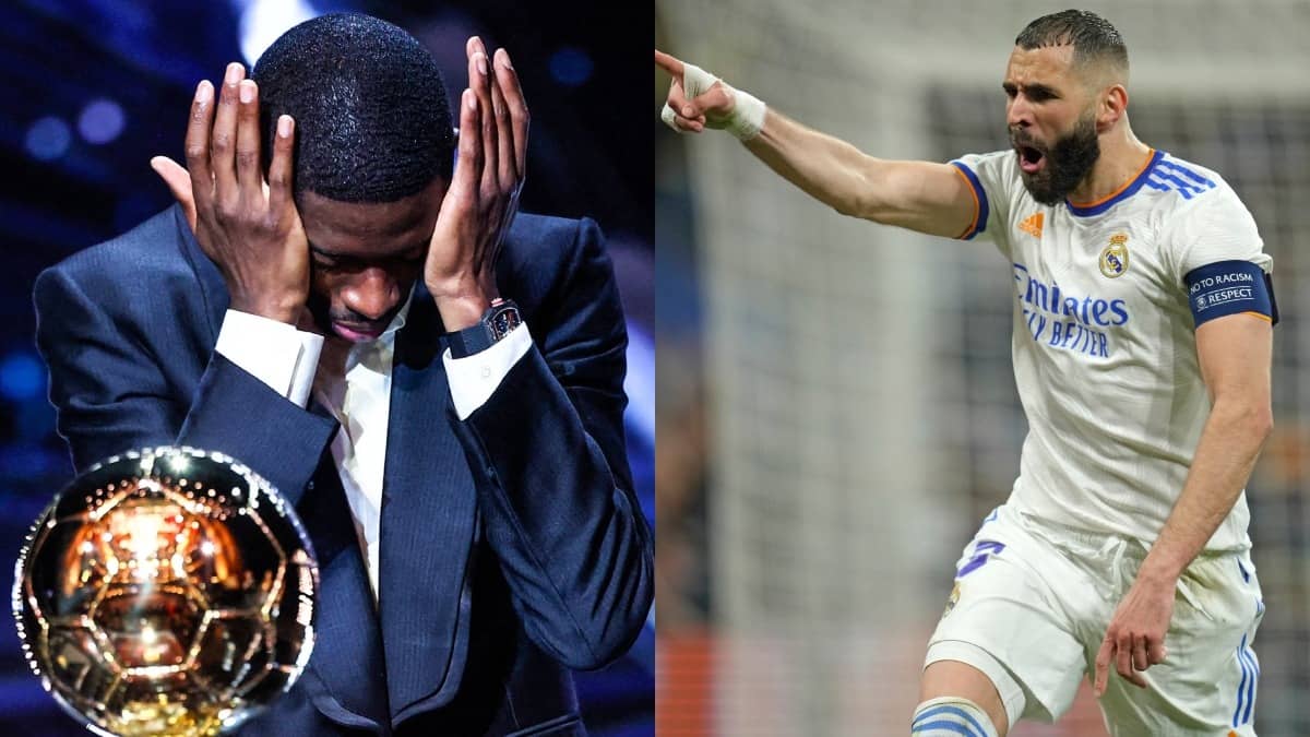 Ousmane Dembele Hails Karim Benzema as 'First Ballon d'Or Winner ...