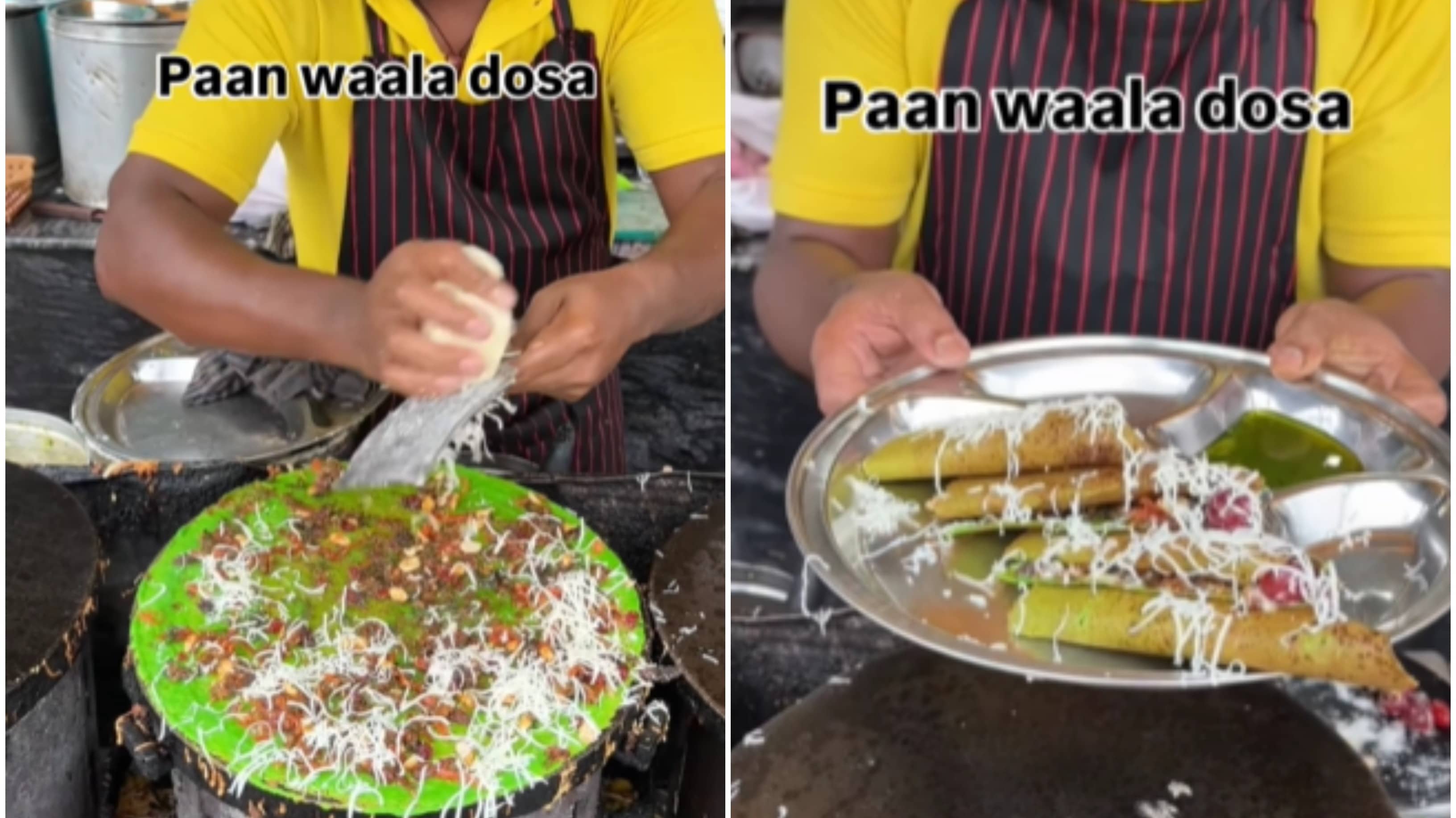 Paan Wala Dosa? Netizens React to Unusual Masala Dosa with Paan and Cherry Garnish | Republic World