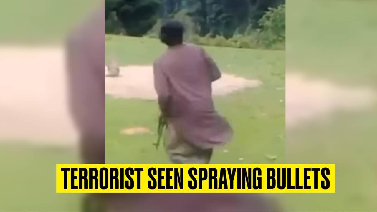 Pahalgam Terror Attack: First Footage of Terrorist Spraying Bullets | Republic World