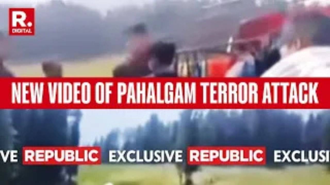 New Video of Pahalgam Terror Attack Shows Tourists Fleeing in Panic as Terrorists Open Fire ...