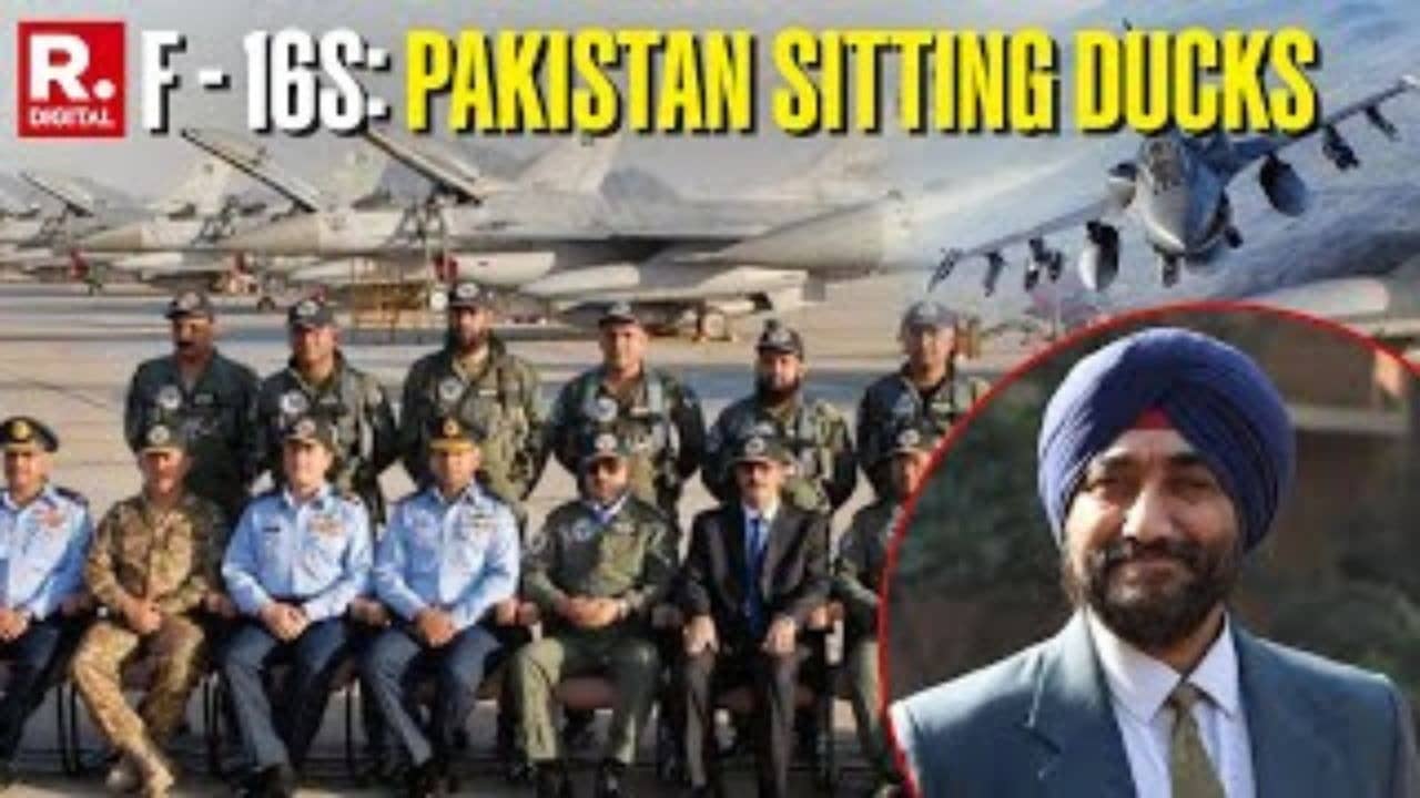 Air Commodore A S Bahal Explains Why Pakistan Can’t Use F-16s Against ...