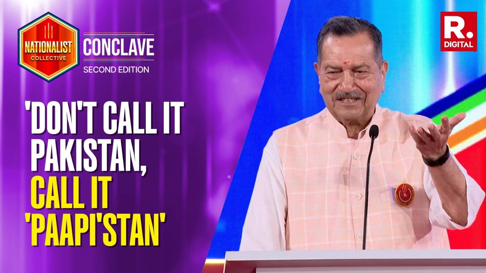 ‘Pakistan Moving Towards Its Collapse’: RSS National Executive Member Indresh Kumar At Republic ...