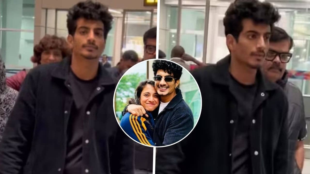 Palaash Muchhal Makes First Public Appearance With Mother Amid Wedding ...