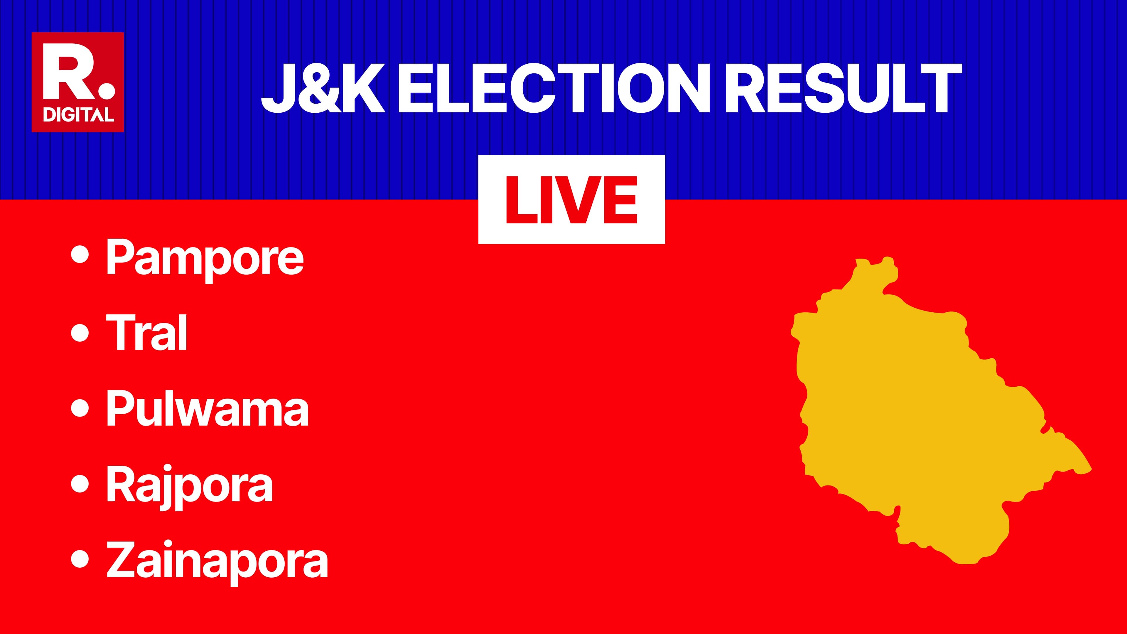 Pampore, Tral, Pulwama, Zainapora Election Result Winners | Republic World