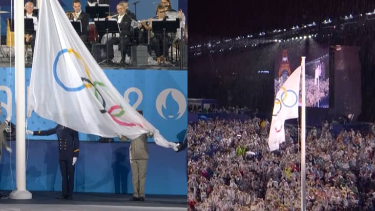 Flag Unfurled Upside Down: How Paris Embarrassed Itself During Olympics ...