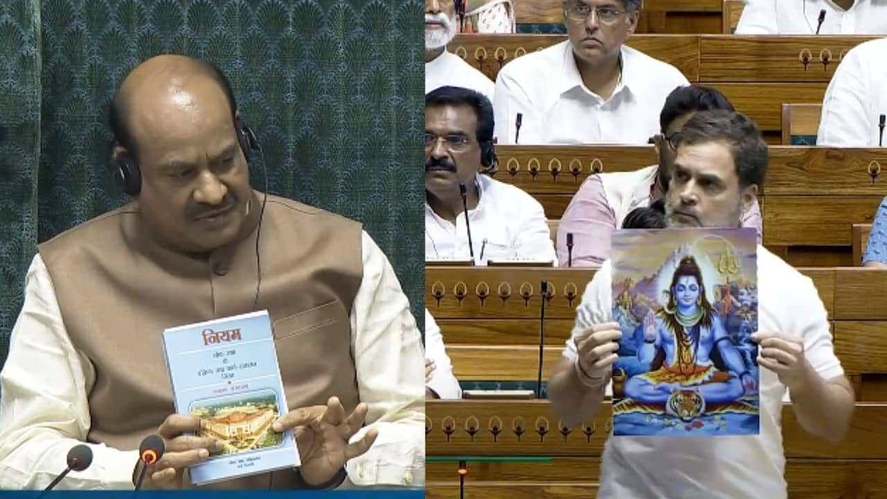 Rahul Shows Lord Shiva Poster in LS: What Rules Say | Republic World