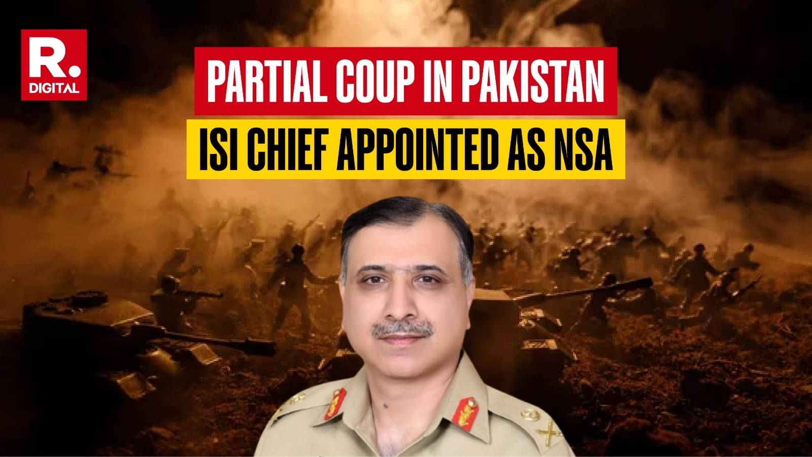 Partial Coup in Pakistan? ISI Chief Becomes NSA, Army Takes Charge — Shehbaz Sidestepped ...