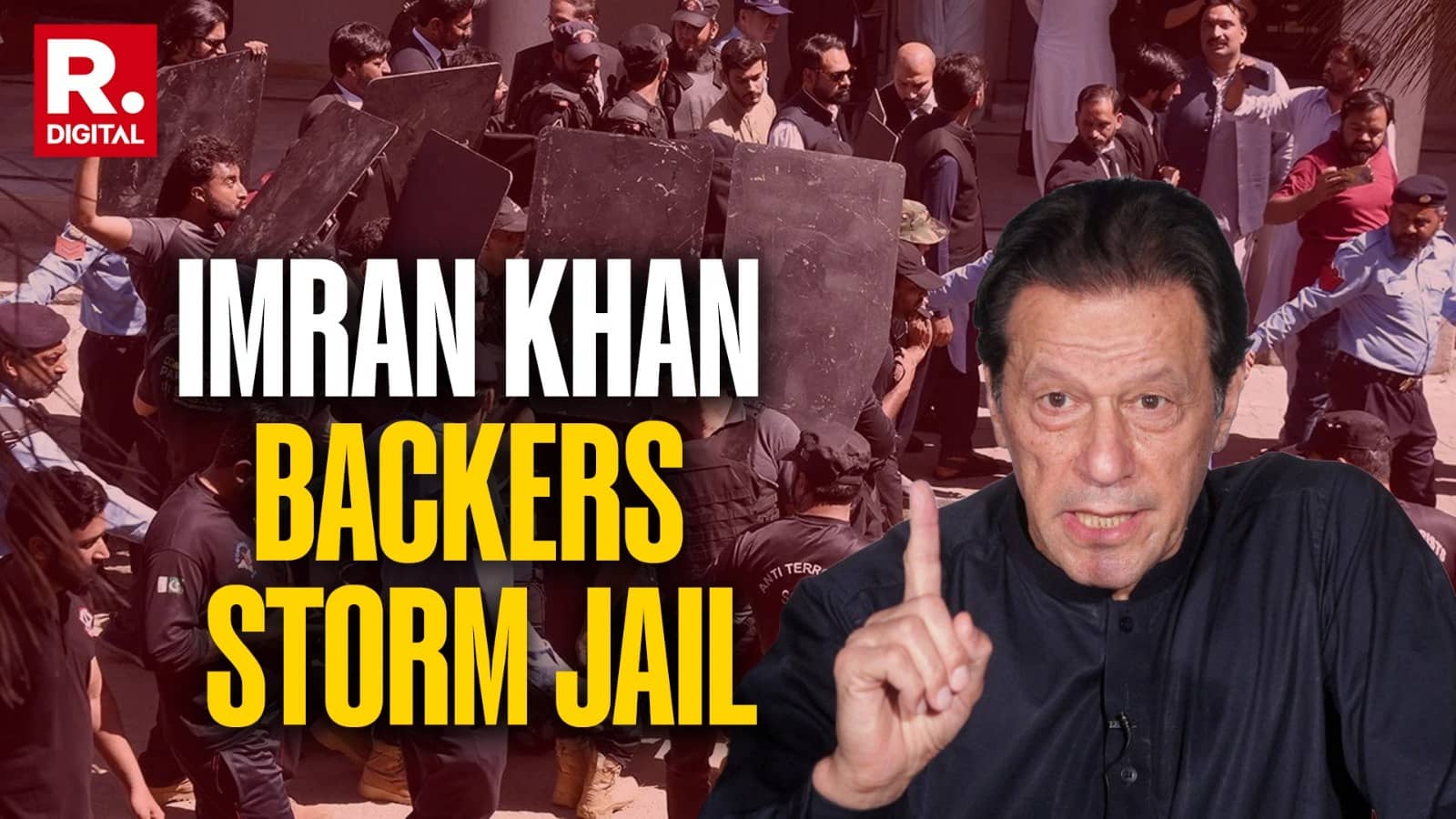 Shocking! Tsunami Of Supporters Storm Pakistan Adiala Jail Demanding ...