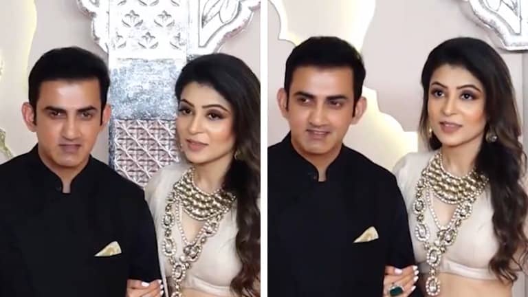 Gautam Gambhir and Wife Natasha Jain Grace Anant Ambani and Radhika ...