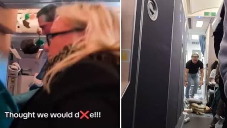 Watch: Passengers Panic as Severe Turbulence Jolts US-Bound Flight ...