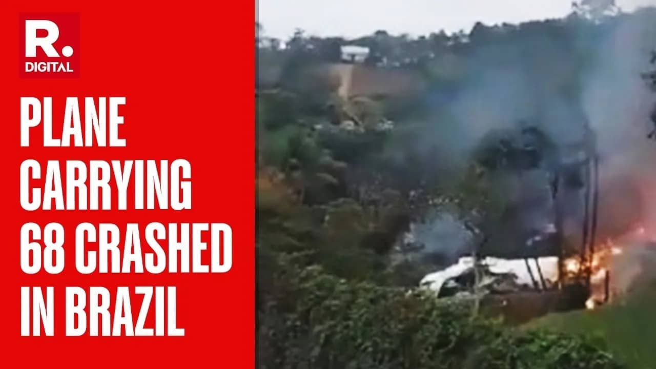 Brazil Plane Carrying 62 People Crashes In Sao Paulo | Plane Crash ...