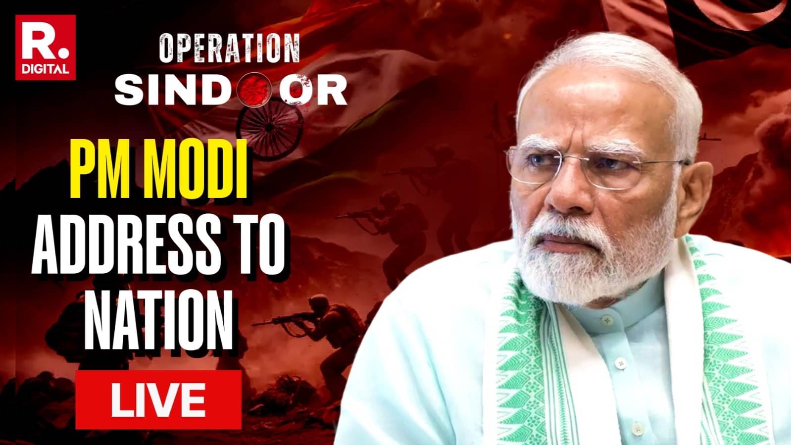 PM Modi's Addresses To Nation LIVE: Operation Sindoor Only Paused For Now, India Will Measure ...