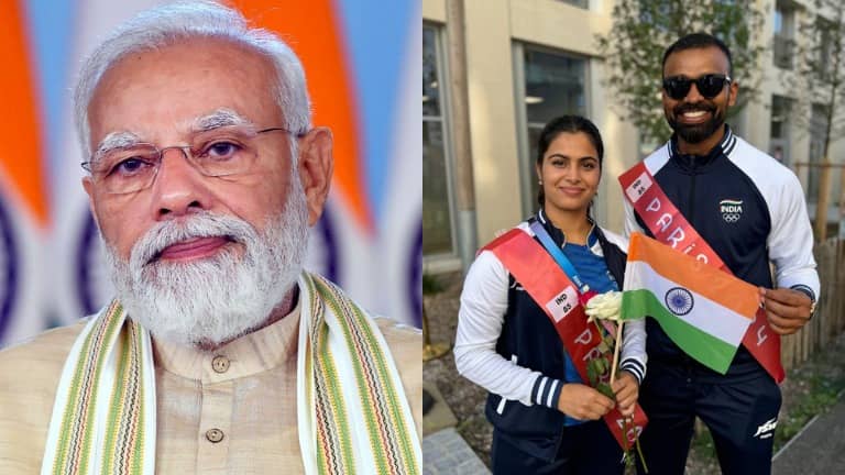 Paris Olympics: PM Modi hails Indian contingent as Manu Bhaker and PR ...