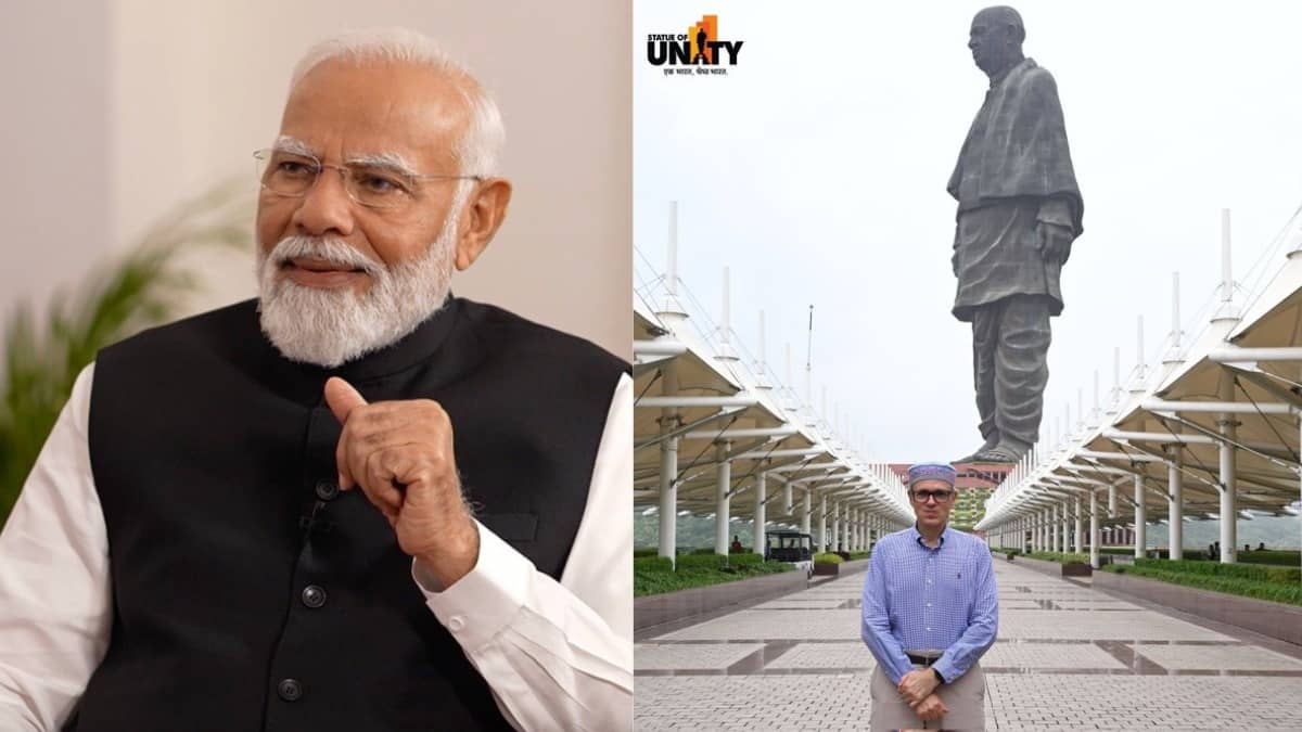 From Kashmir to Kevadia: PM Narendra Modi Praises CM Omar Abdullah for ...