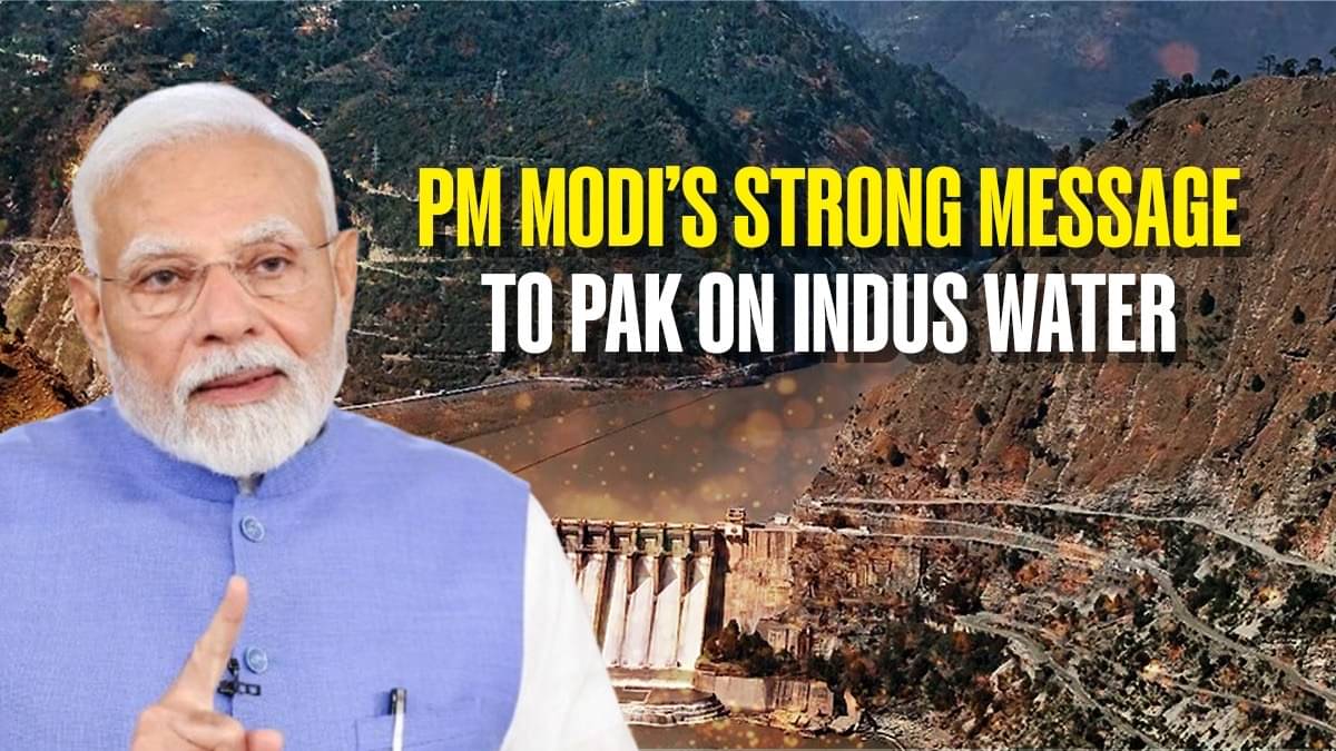 PM Modi's Strong Message To Pakistan: India's Water Will Flow, Stopped ...