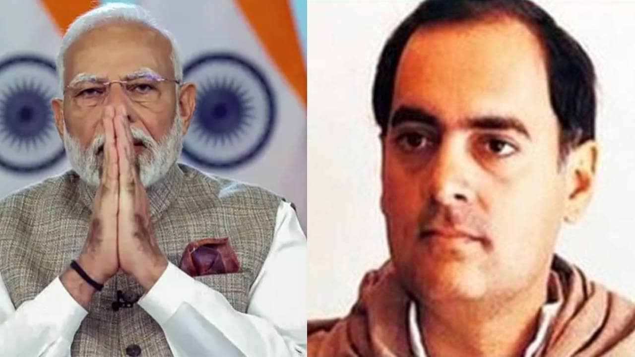 प्रधानमंत्री मोदी ने पूर्व प्रधानमंत्री राजीव गांधी की जयंती पर उन्हें ...