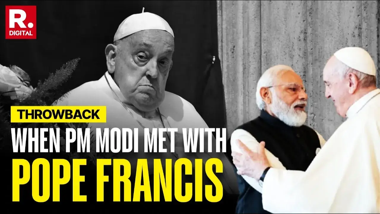 Pope Francis Passes Away at 88 - A Look Back at His Meeting with PM ...
