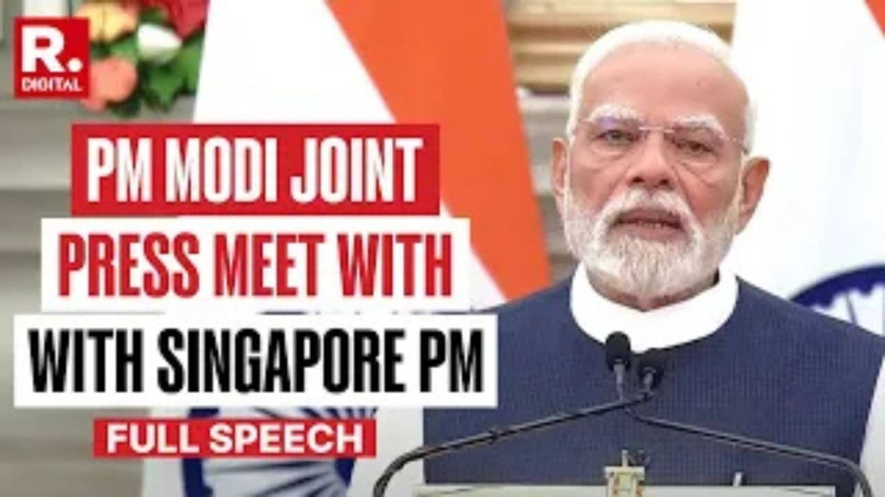 Full Speech: PM Modi’s Strong Statement On Pahalgam In Joint Presser With Singapore PM ...