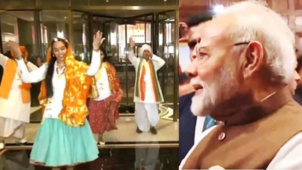 From 'Haryanvi Dance' to 'Garba', Here's How PM Modi is Being Welcome ...