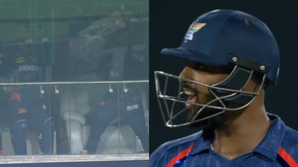 Nicholas Pooran Nearly Breaks Glass Window During Dressing-Room ...