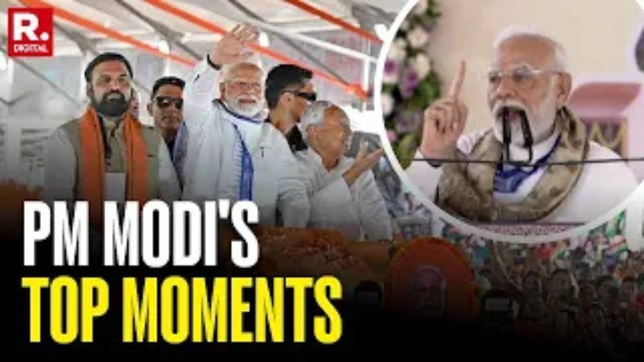 Prime Minister Modi's Top Talking Points: Bihar Development To Women ...