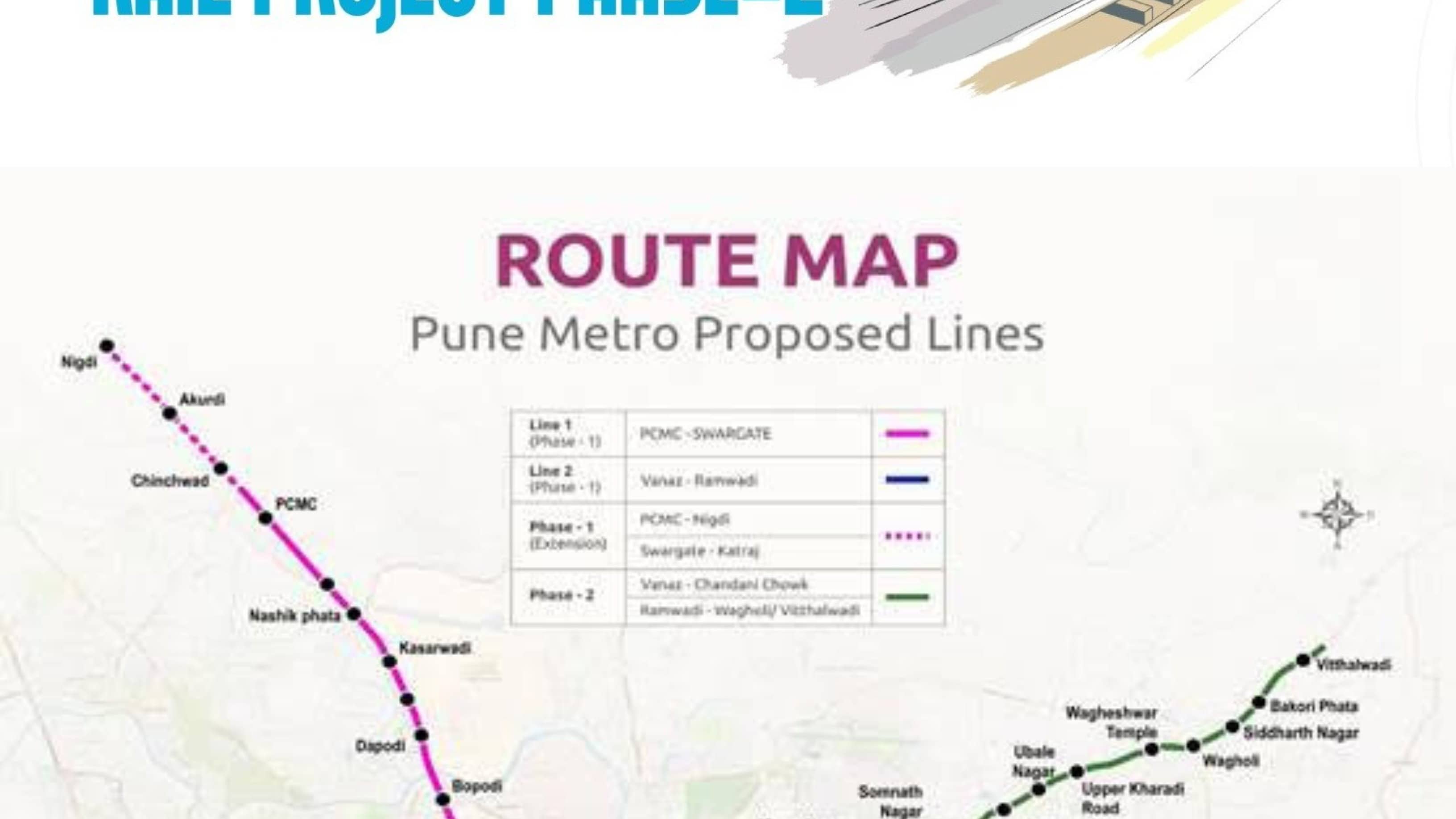 Huge News For Pune: New Metro Line Extension Gets Rs 3,626 Crore, 33 Km ...