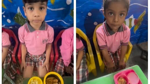 Watch: LKG Kids Excitedly Share What's in Their Lunchboxes in Viral ...