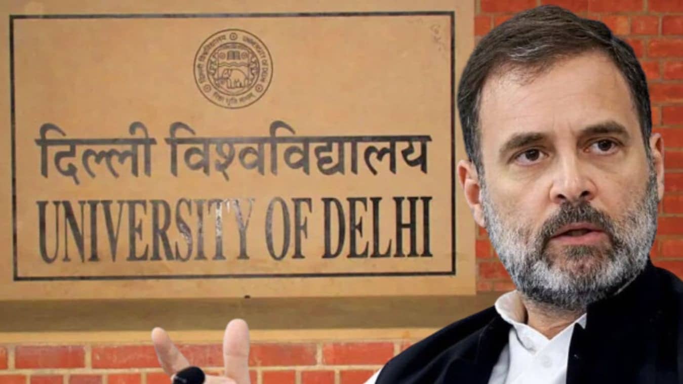 'Happened for the Second Time...': Delhi University Objects to Rahul ...