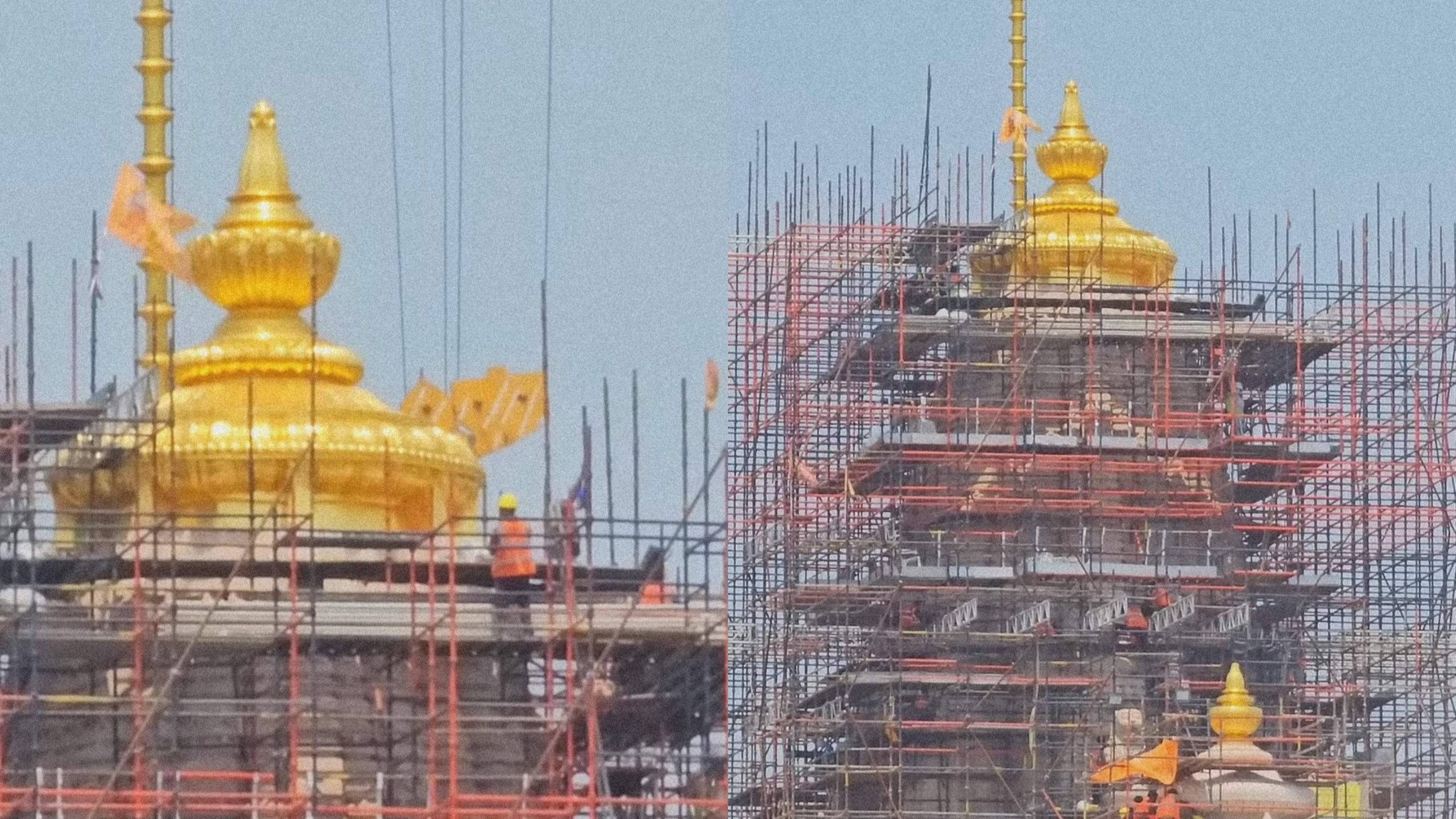 Ayodhya's Ram Mandir Dazzles Again: Temple Gets Majestic Golden Dome Ahead Of Second Pran ...