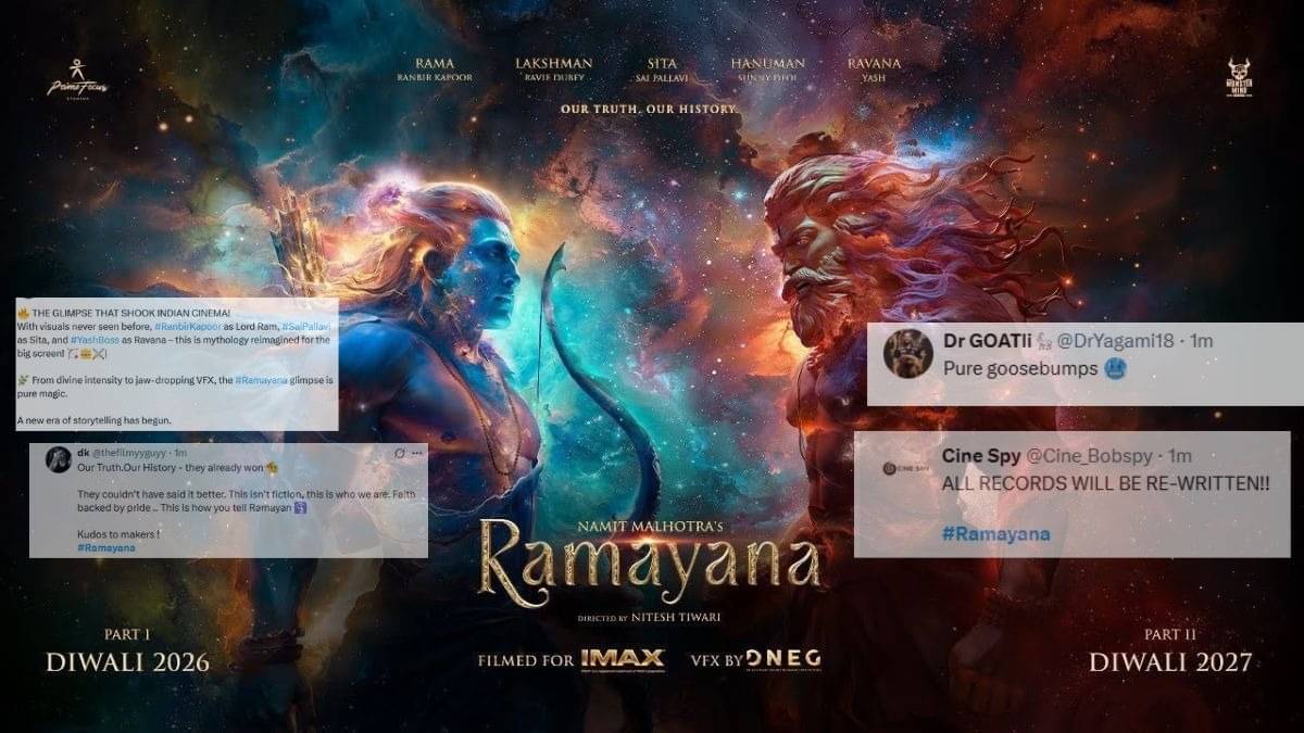 Ramayana First Glimpse: 'ग्लोबल सिनेमा पर राज करेंगे रणबीर कपूर ...